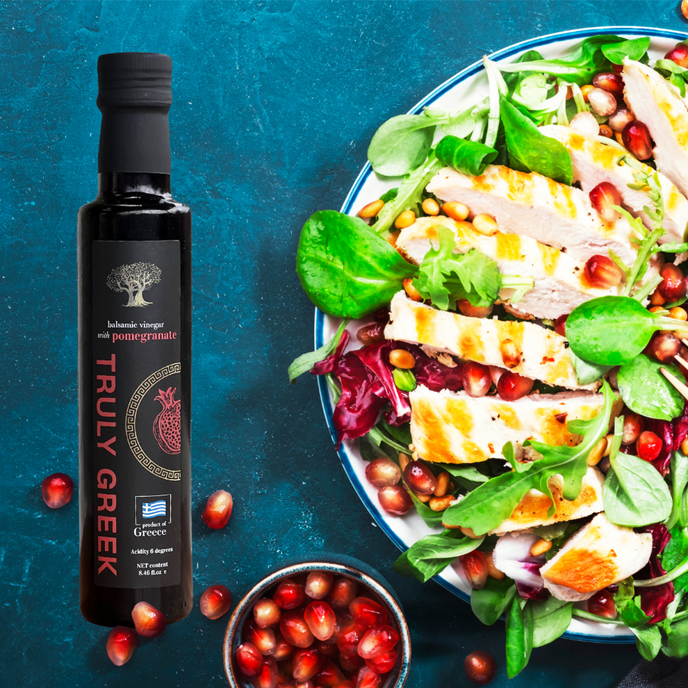 TRULY GREEK Pomegranate Balsamic Vinegar – Lakonia imports