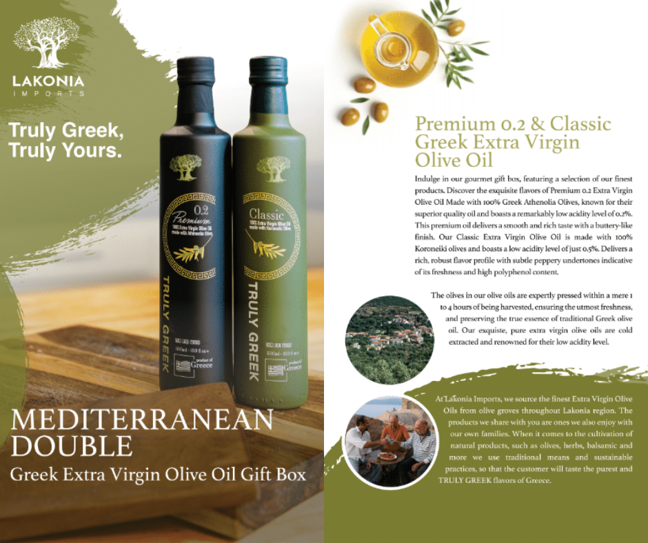 Greek Olive Oils – Lakonia imports